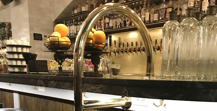 Custom Bar Foot Rails, Sneeze Guards, Glass Racks, & More | ESP Metal ...