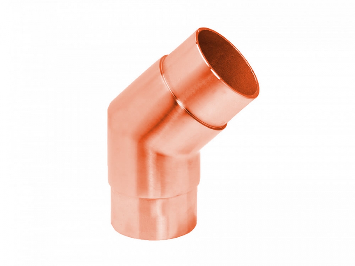 Model 300 Satin Copper Flush Angle, 135° | ESP Metal Products & Crafts