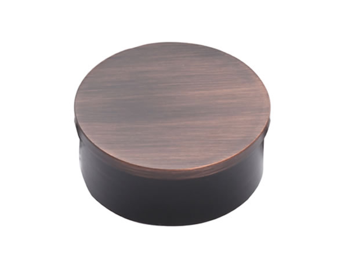 Model 732 Antique Bronze Flush Flat End Cap | ESP Metal Products & Crafts