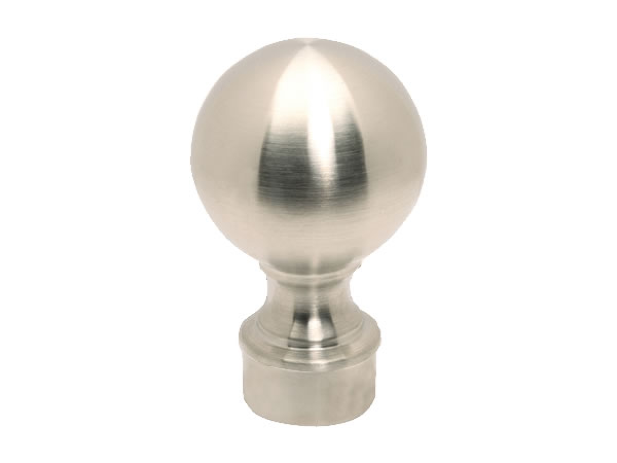 Model 812 Satin Stainless Steel Ball Top End Cap | ESP Metal Products ...