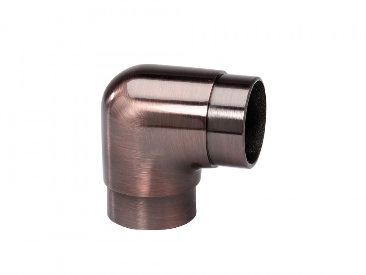 Model 303 Antique Copper Flush Elbow, 90° | ESP Metal Products & Crafts