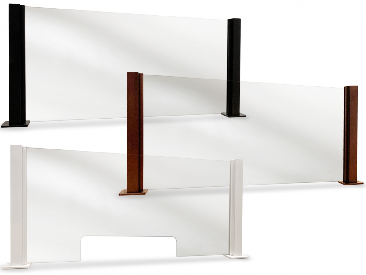 Model P215 Powder Coated Partition Posts | ESP Metal Products & Crafts