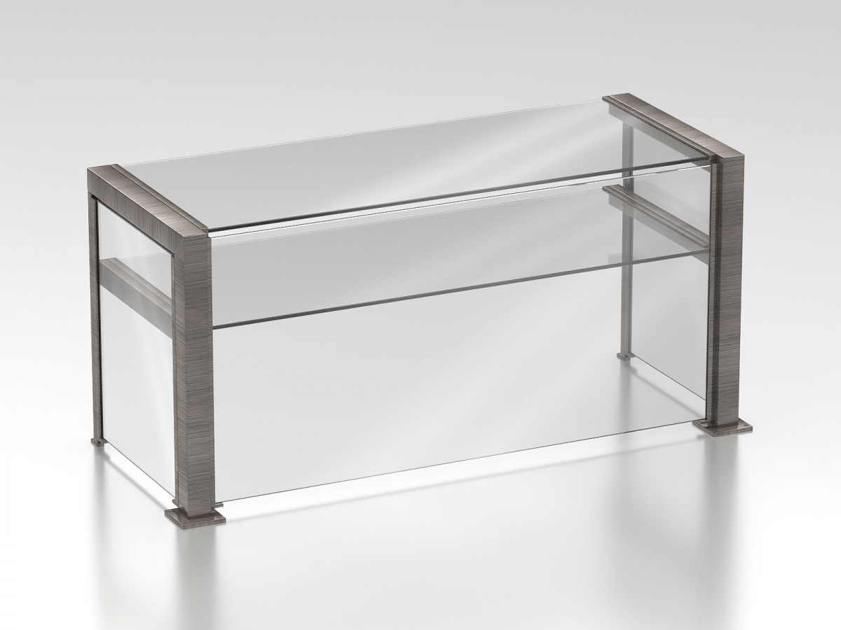 Custom Bar Foot Rails, Food Shields, Sneeze Guards | ESP Metal Products ...