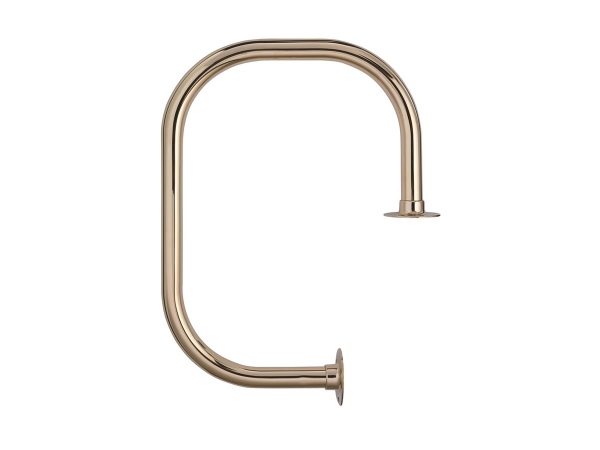 Model W905 Coated Polished Brass Service Bar Rail | ESP Metal Products ...