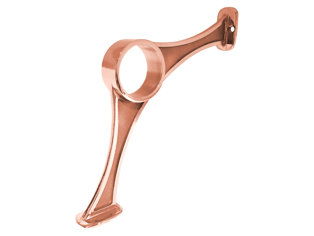 Model 106 Polished Copper Solid Combination Bracket | ESP Metal ...