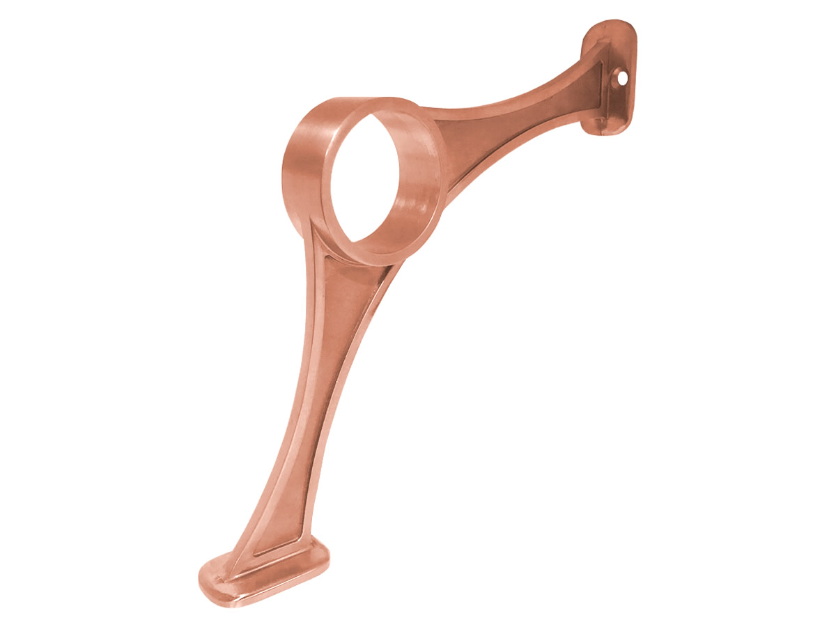 Model 106 Satin Copper Solid Combination Bracket | ESP Metal Products ...