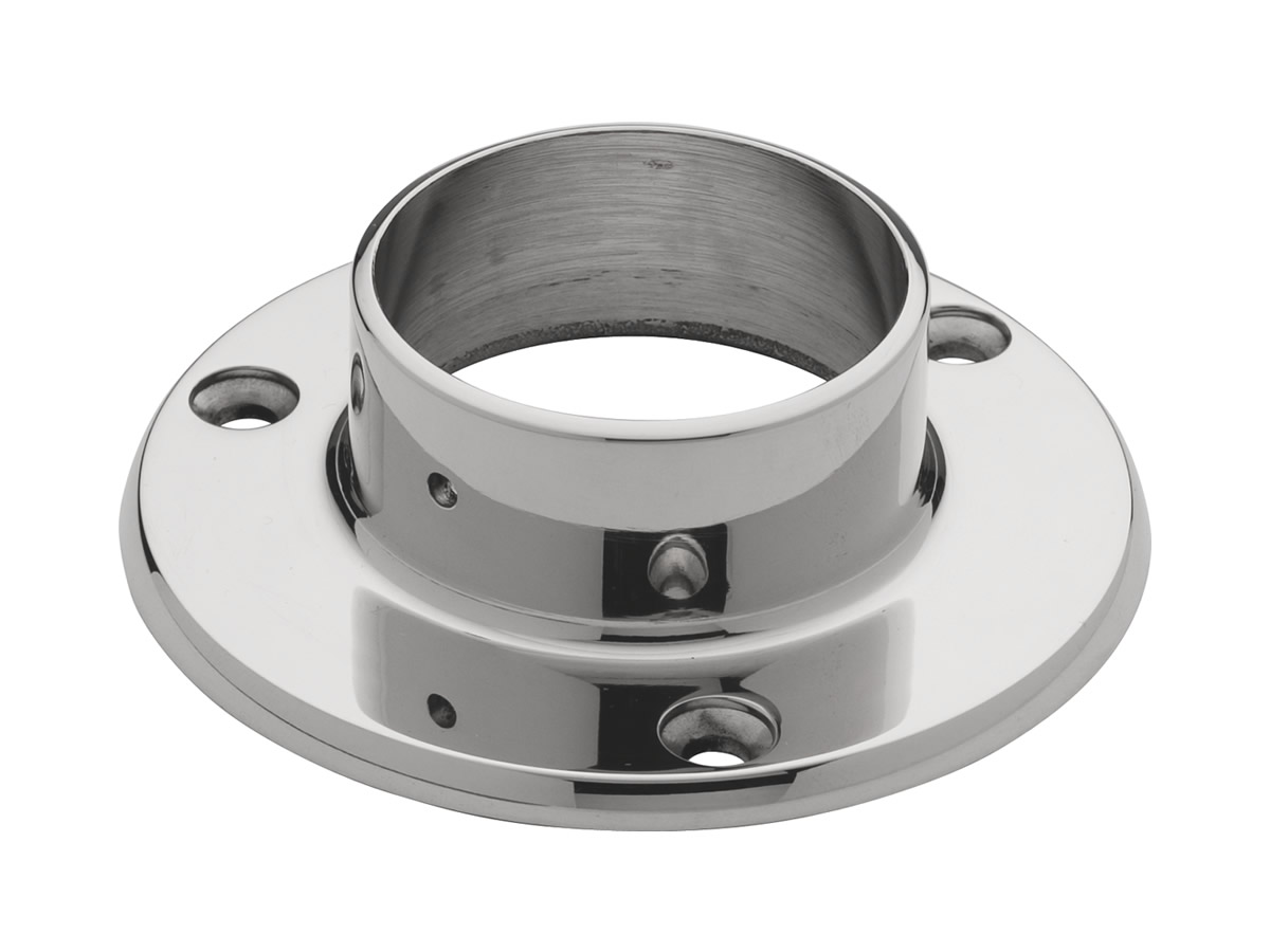 Model 505 Polished Stainless Steel Wall Flange | ESP Metal Products ...