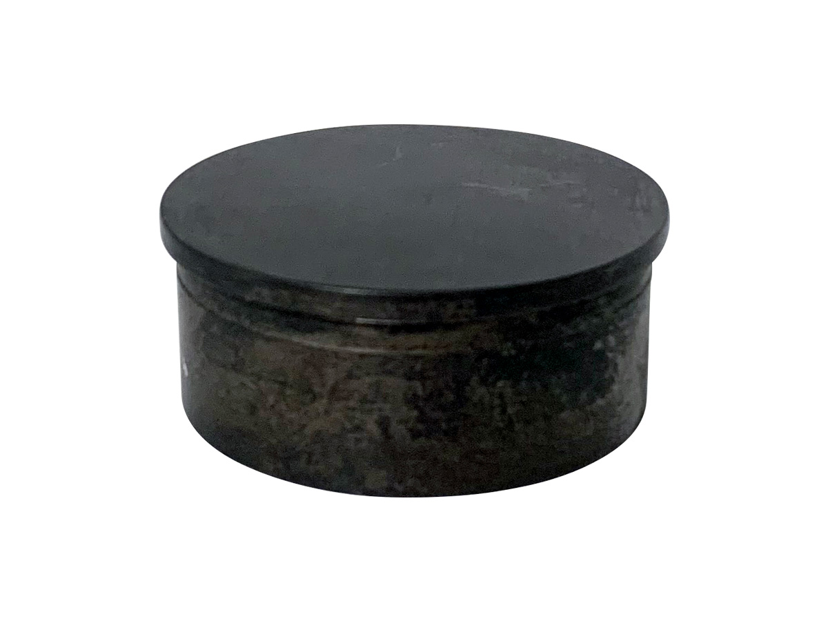 Model 732 Blackened Stainless Steel Flush Flat End Cap | ESP Metal ...
