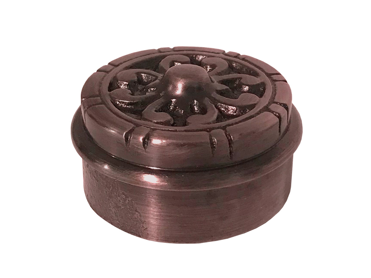 Model 733 Antique Copper Decorative End Cap | ESP Metal Products & Crafts